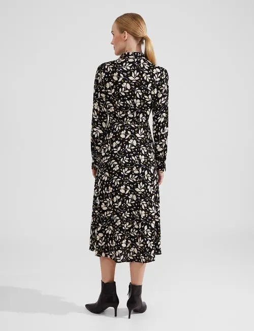HOBBS LONDON Georgina Floral Shirt Dress