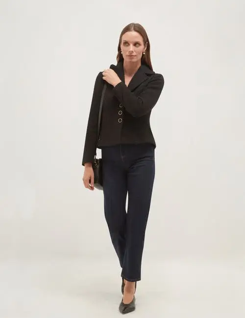 HOBBS LONDON Marnie Textured Tailored Jacket