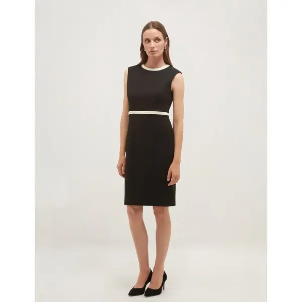HOBBS LONDON Rosalind Contrast Sleeveless Dress