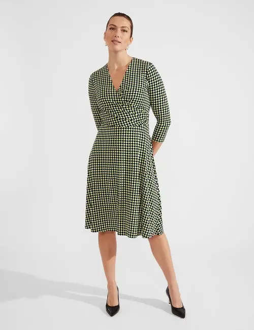 HOBBS LONDON Dina Wrap Jersey Dress