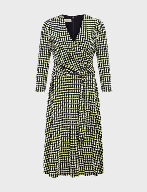 HOBBS LONDON Dina Wrap Jersey Dress