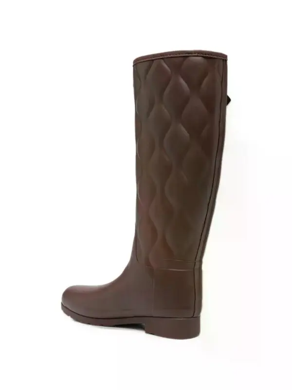 Hunter Quilted Buckle-fastening Boots
