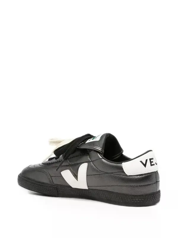 VEJA Logo-patch Leather Sneakers
