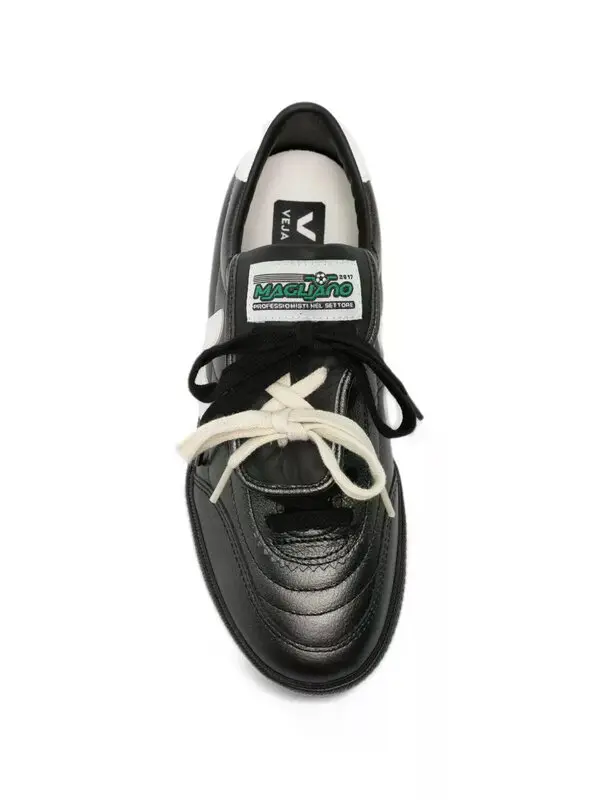 VEJA Logo-patch Leather Sneakers
