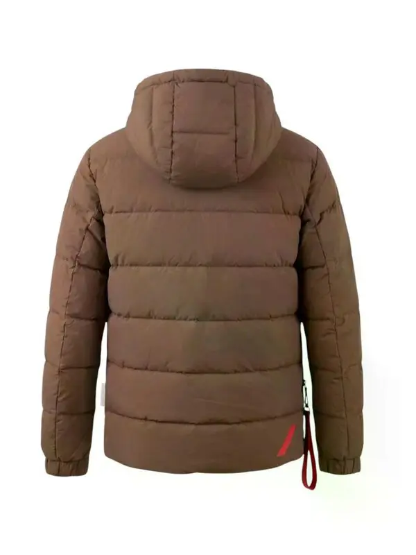 AFTER/LABEL Verbier Hooded Jacket - Brown