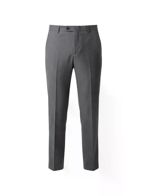 BE ABLE 21 Pressed-crease Trousers - Grey