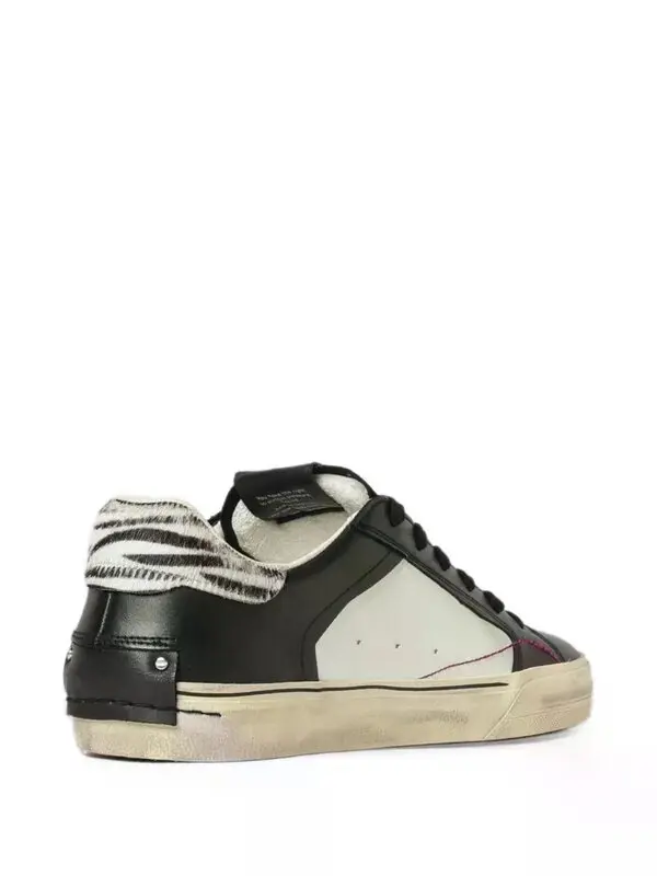 CRIME LONDON X Playboy Zebra-print Sneakers