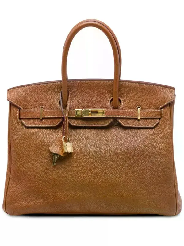 Hermès 2008 Togo Birkin Retourne 35 Handbag