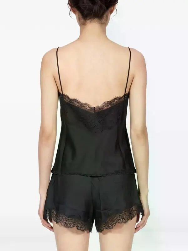 Andamane Lace-trim Pajamas