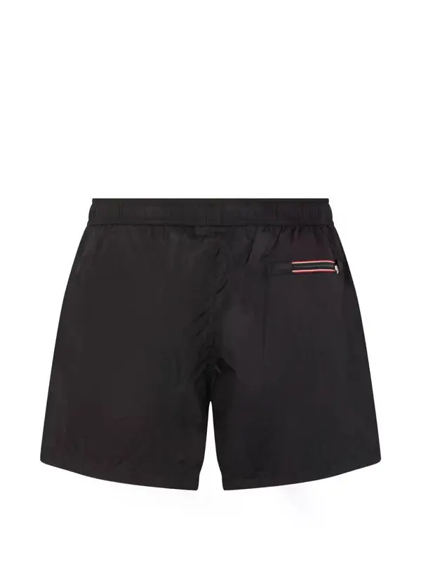Moncler Logo-patch Drawstring Swim Shorts