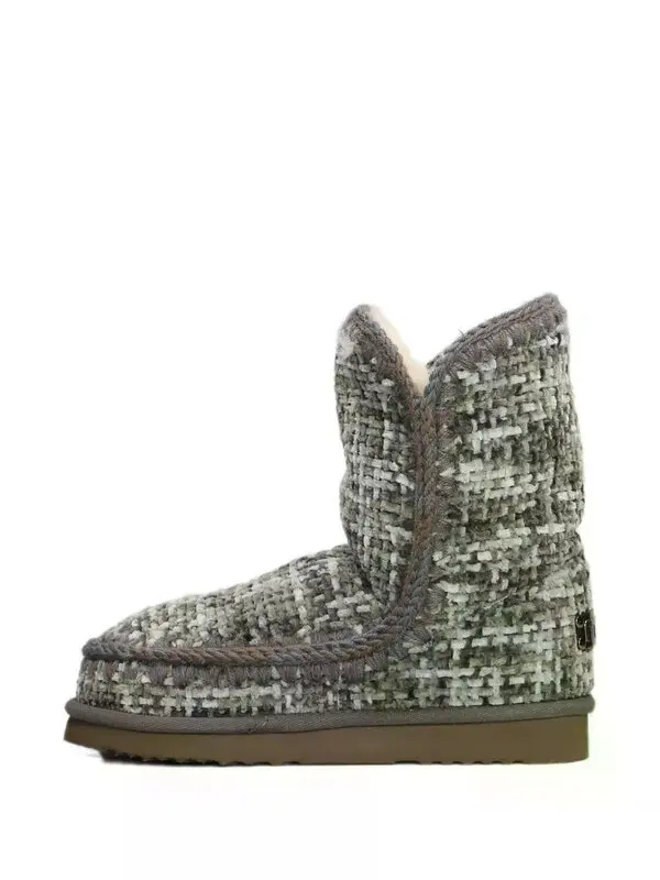 Mou Eskimo 24 Crochet-trim Boots