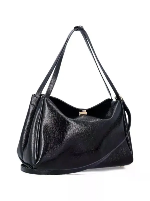 THEMOIRE Calipso Trunk Tote Bag - Black