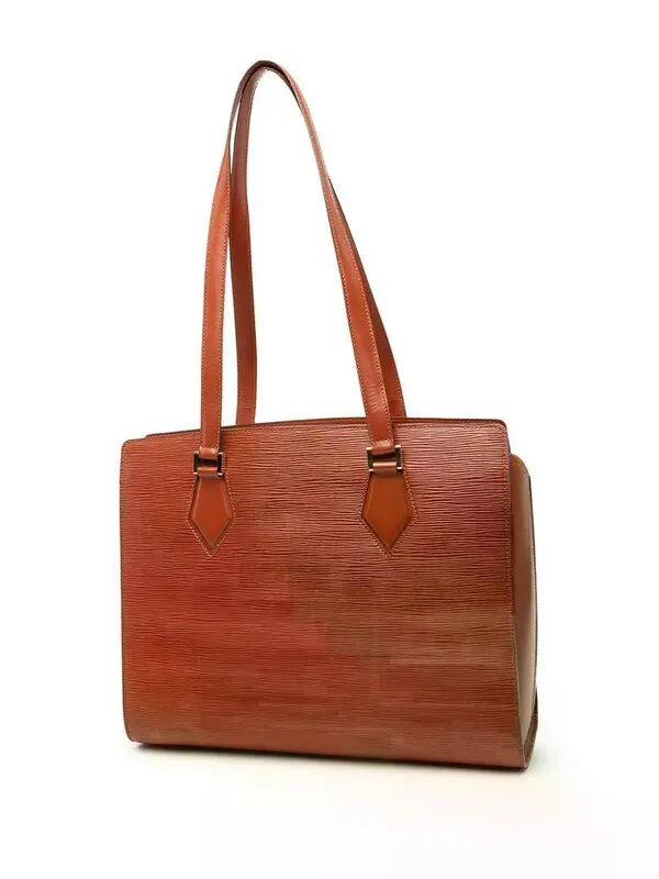 LOUIS VUITTON 1998 Epi Duplex Tote Bag - Brown