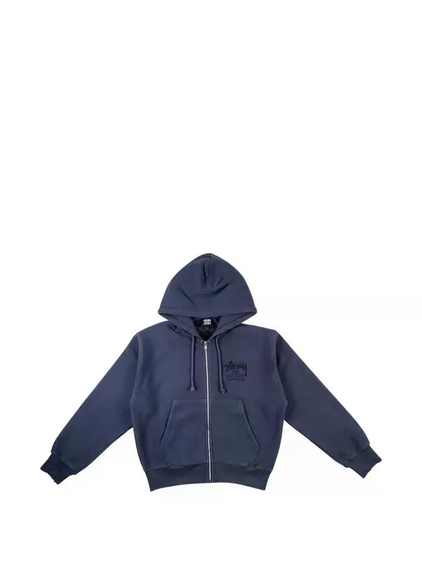 StÜssy X Dover Street Market Logo-print Hoodie - Blue