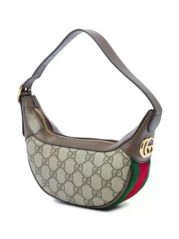 Gucci 2016-2026 Mini Gg Supreme Web Ophidia Shoulder Bag