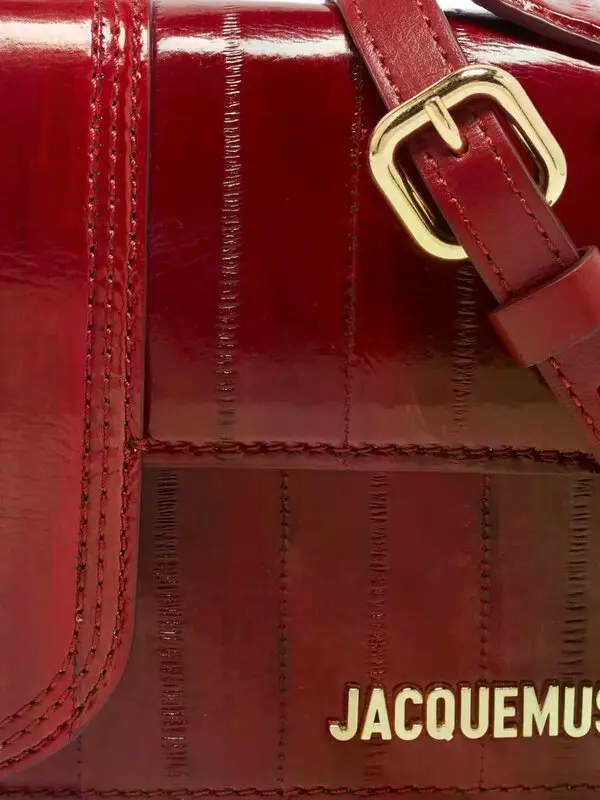 Jacquemus Le Bambino Grand Eel-skin Top Handle Bag