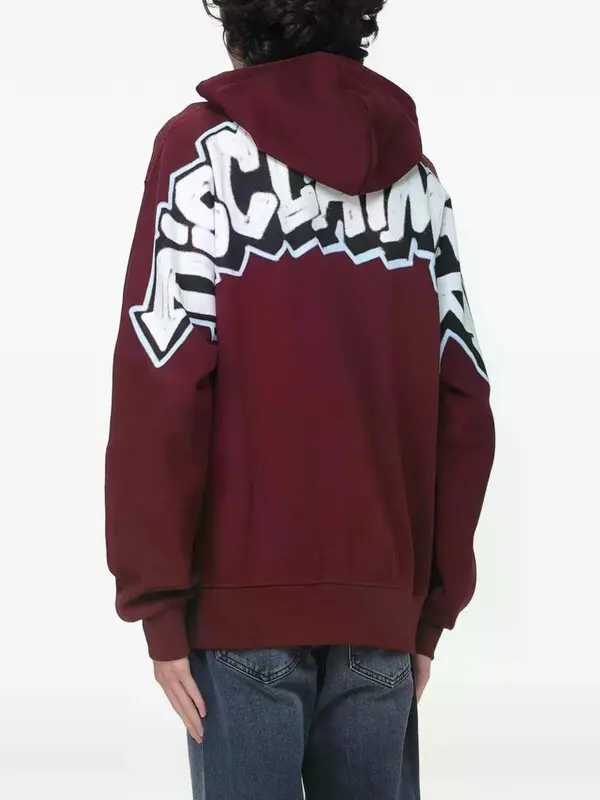 DISCLAIMER Graffiti-print Hoodie