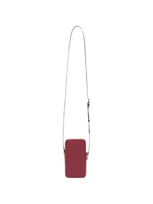Michael Kors Jet Set Small Pebbled Leather Smartphone Cross Body Bag