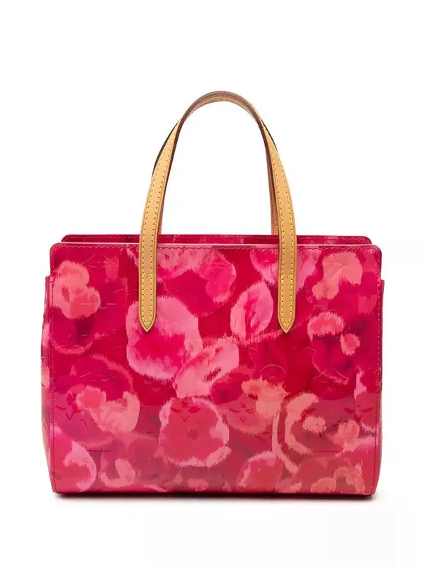 LOUIS VUITTON 2013 Monogram Vernis Ikat Catalina Bb Handbag - Pink