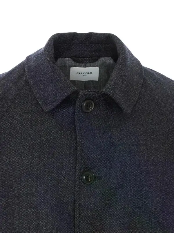 CIRCOLO 1901 Button-up Raglan-sleeve Coat