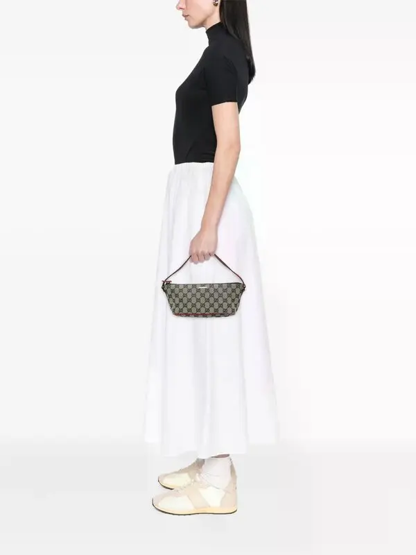 Gucci 2000-2015 Gg Canvas Boat Shoulder Bag
