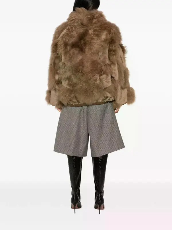 ENVELOPE 1976 Iceland Shearling-trim Reversible Jacket
