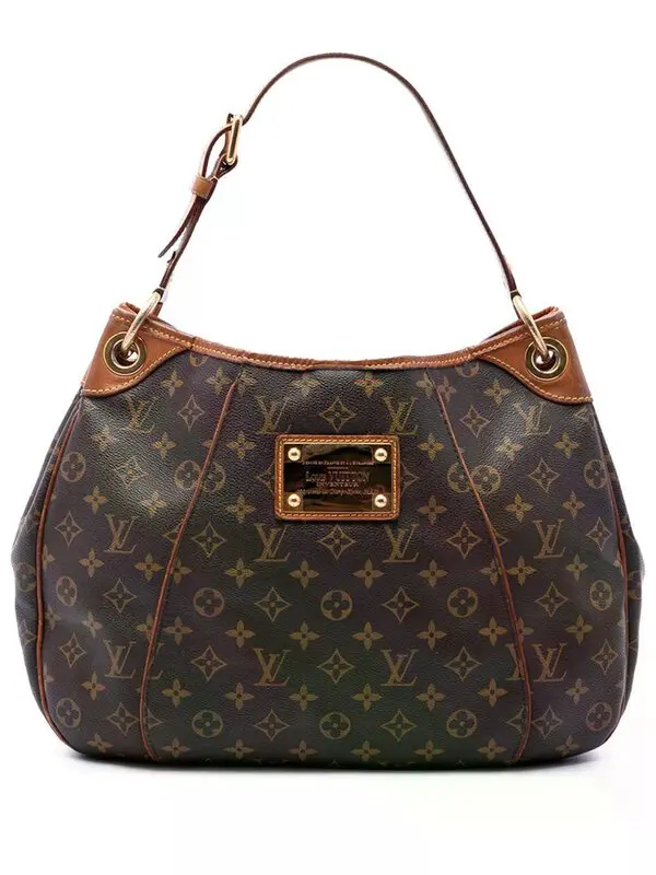 LOUIS VUITTON 2012 Monogram Galliera Pm Shoulder Bag - Brown