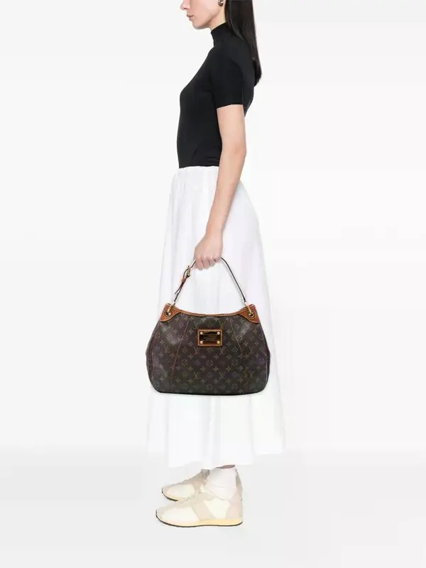 LOUIS VUITTON 2012 Monogram Galliera Pm Shoulder Bag - Brown