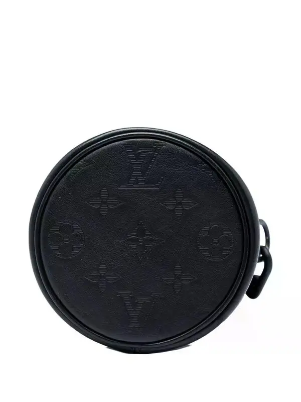 LOUIS VUITTON 2019 Monogram Shadow Nano Chalk Crossbody Bag