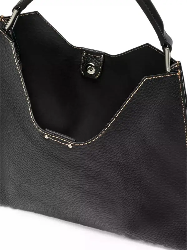 GIANNI CHIARINI Aurora Grained-leather Tote Bag