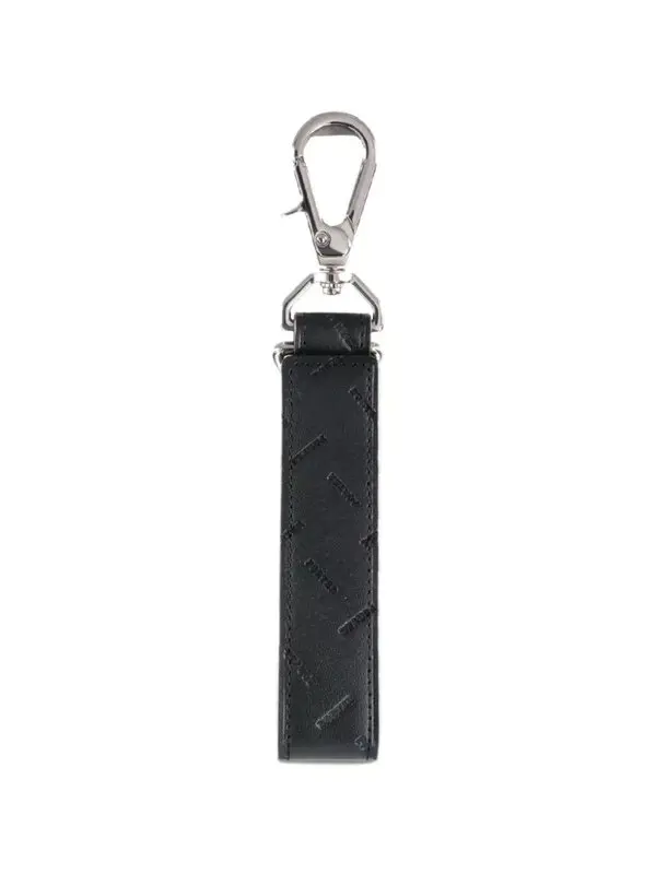 PORTER-YOSHIDA & CO Logo-embossed Leather Keychain