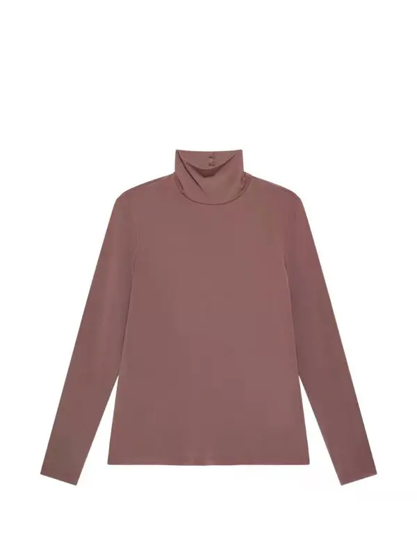 Malìparmi Turtleneck Long-sleeve T-shirt - Red