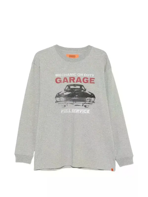 UNIVERSAL OVERALL Graphic-print Long-sleeve T-shirt