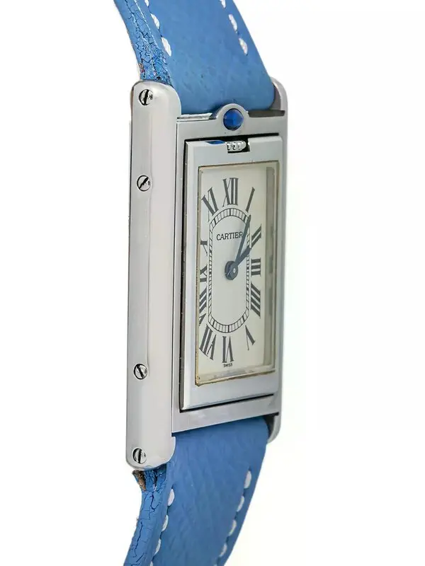 Cartier Tank Basculante 24mm Watch - Neutrals