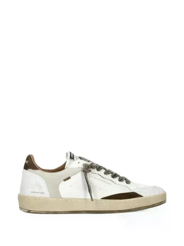 CRIME LONDON Chelsea Cool Panelled Sneakers - Brown