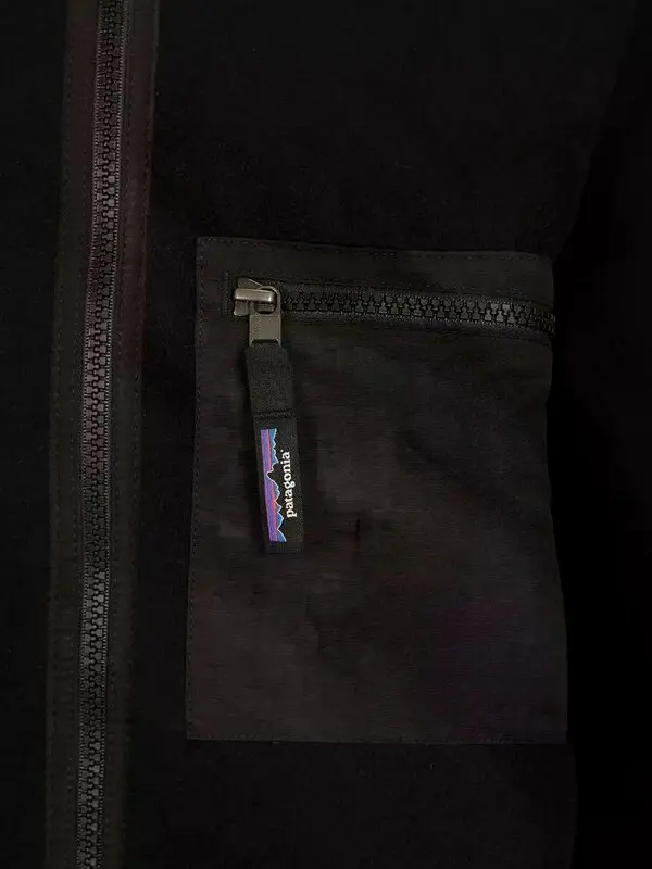 Patagonia Logo-patch Fleece Jacket