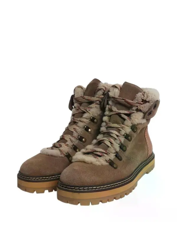See By Chloé Eilieen Shearling-lined Ankle Boots