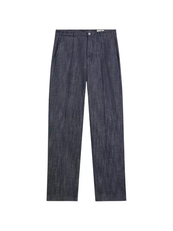 PENCE 1979 Noel Denim-effect Chino Trousers