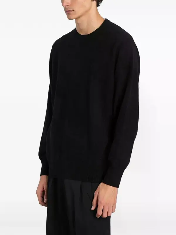 SSSTEIN Crew-neck Ribbed-trim Sweater