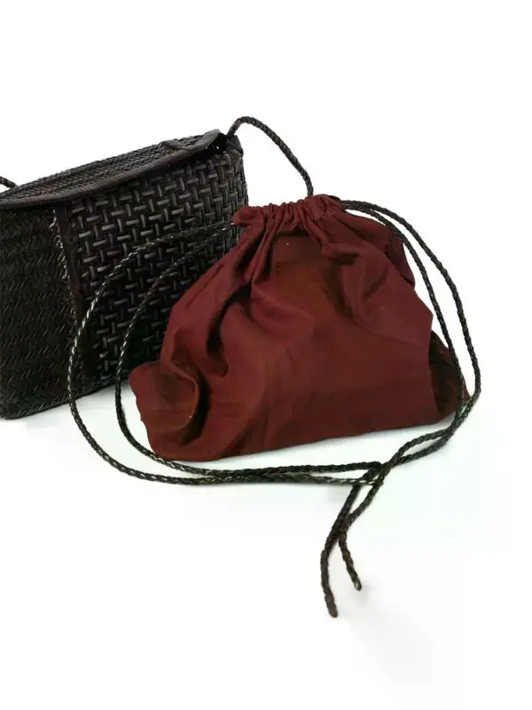VIPERA Pillow Patch Woven Shoulder Bag