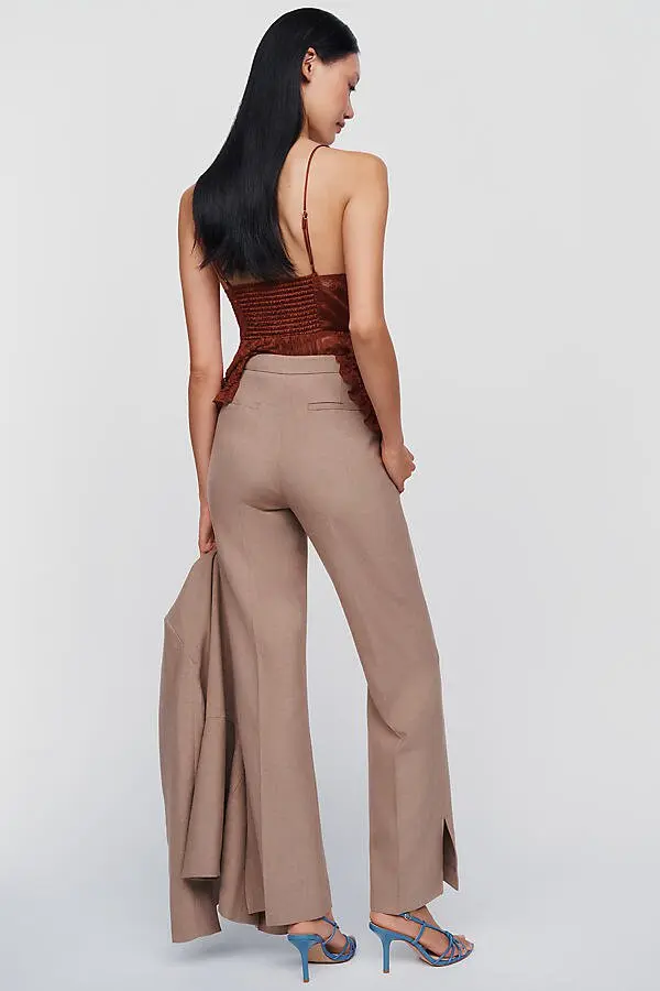 ALIGNE Marlon High Rise Slim Trousers Pants