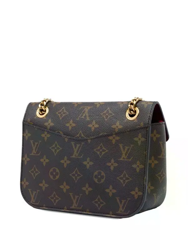 LOUIS VUITTON 2021-2026 Monogram Passy Pm Shoulder Bag - Brown