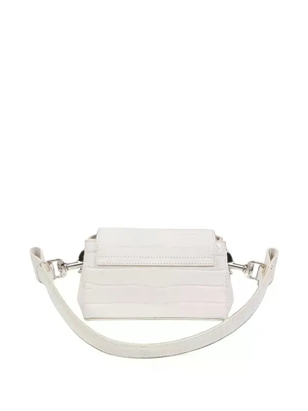 VIVIENNE WESTWOOD Small Hazel Croc-effect Orb Shoulder Bag - Neutrals