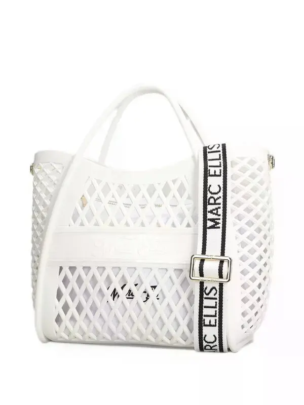 MARC ELLIS M Flat Basket Perforated Tote Bag