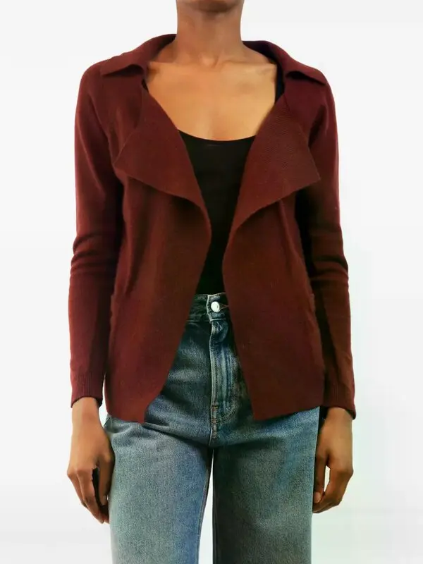 Max Mara Open-front Wool Cardigan