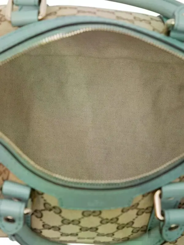 Gucci 2016-2026 Medium Gg Canvas Joy Boston Bag Satchel