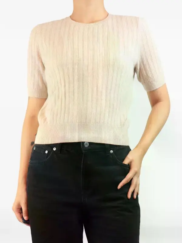 Rag & Bone Ribbed Short-sleeved Top