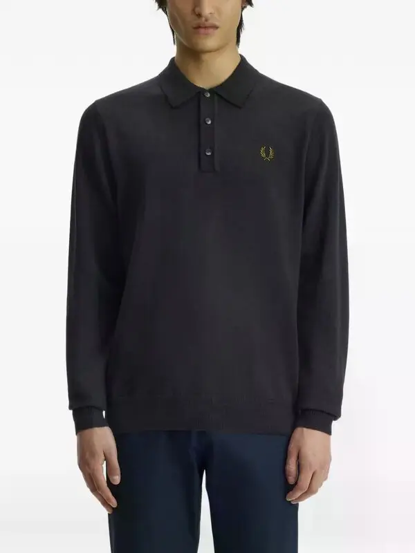 Fred Perry Long-sleeve Polo Sweater