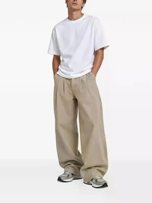 KAPPY Two Tuck Wide Kation Trousers