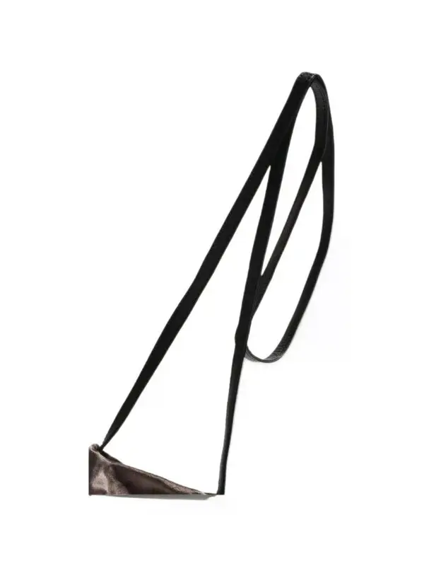 Malìparmi Rugiada Bead-embellished Velvet Shoulder Bag